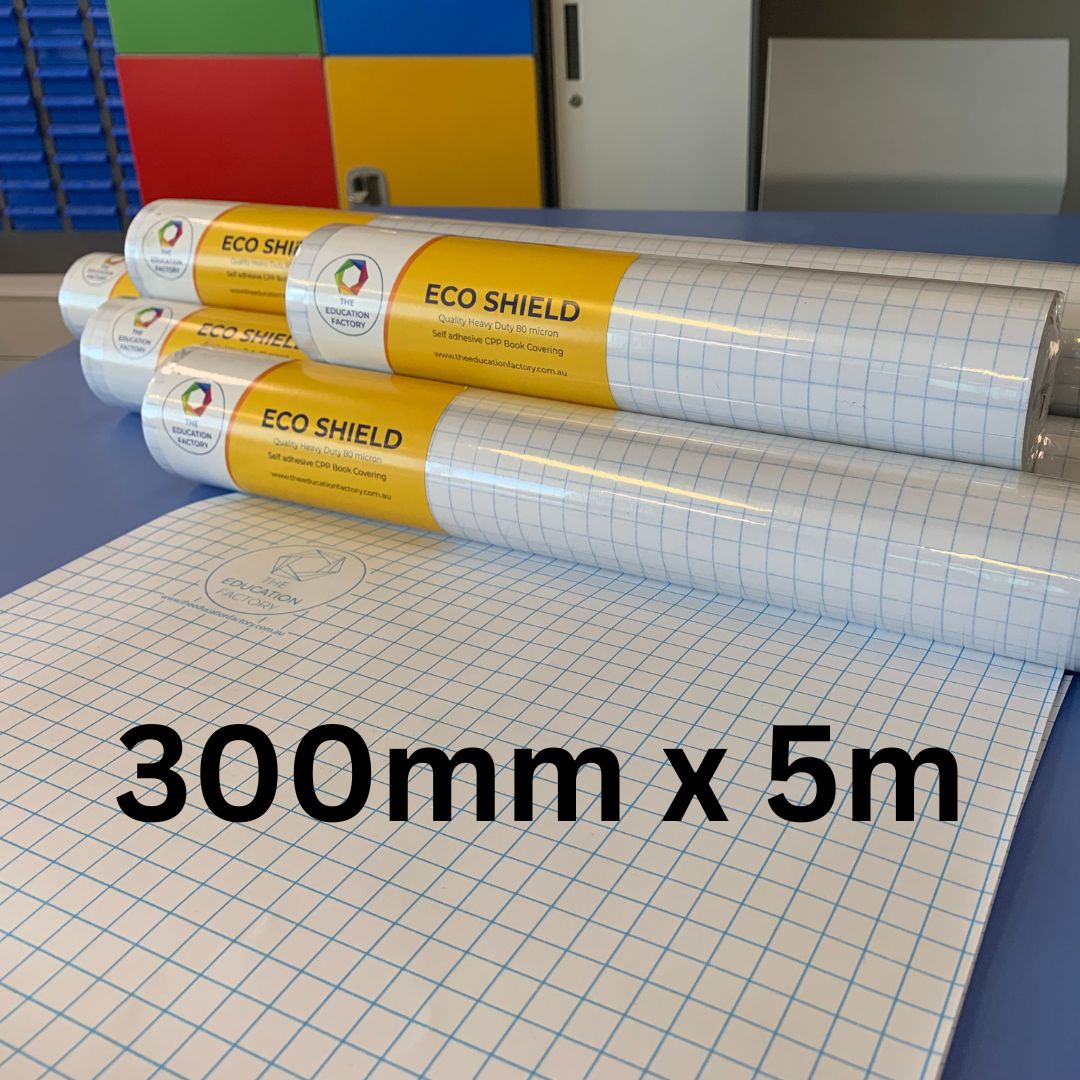 Eco Shield 80 Micron 300mm x 5m – The Education Factory